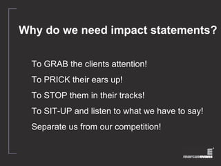 Impact statements | PPT