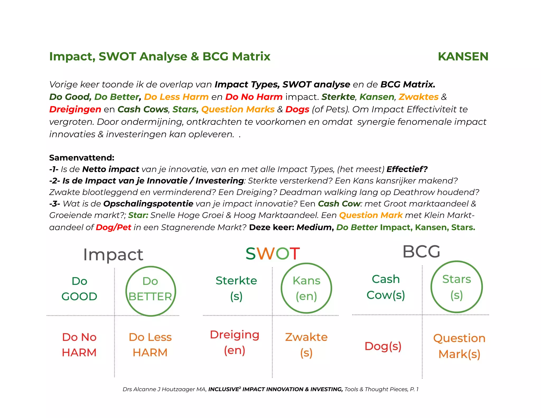 Impact SWOT BCG matrix KANSEN (2) | PDF | Business | Business and Finance