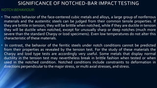 Impact testing | PPTX