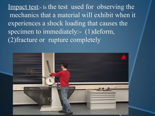 Impact test on metals | PPT | Physics | Science