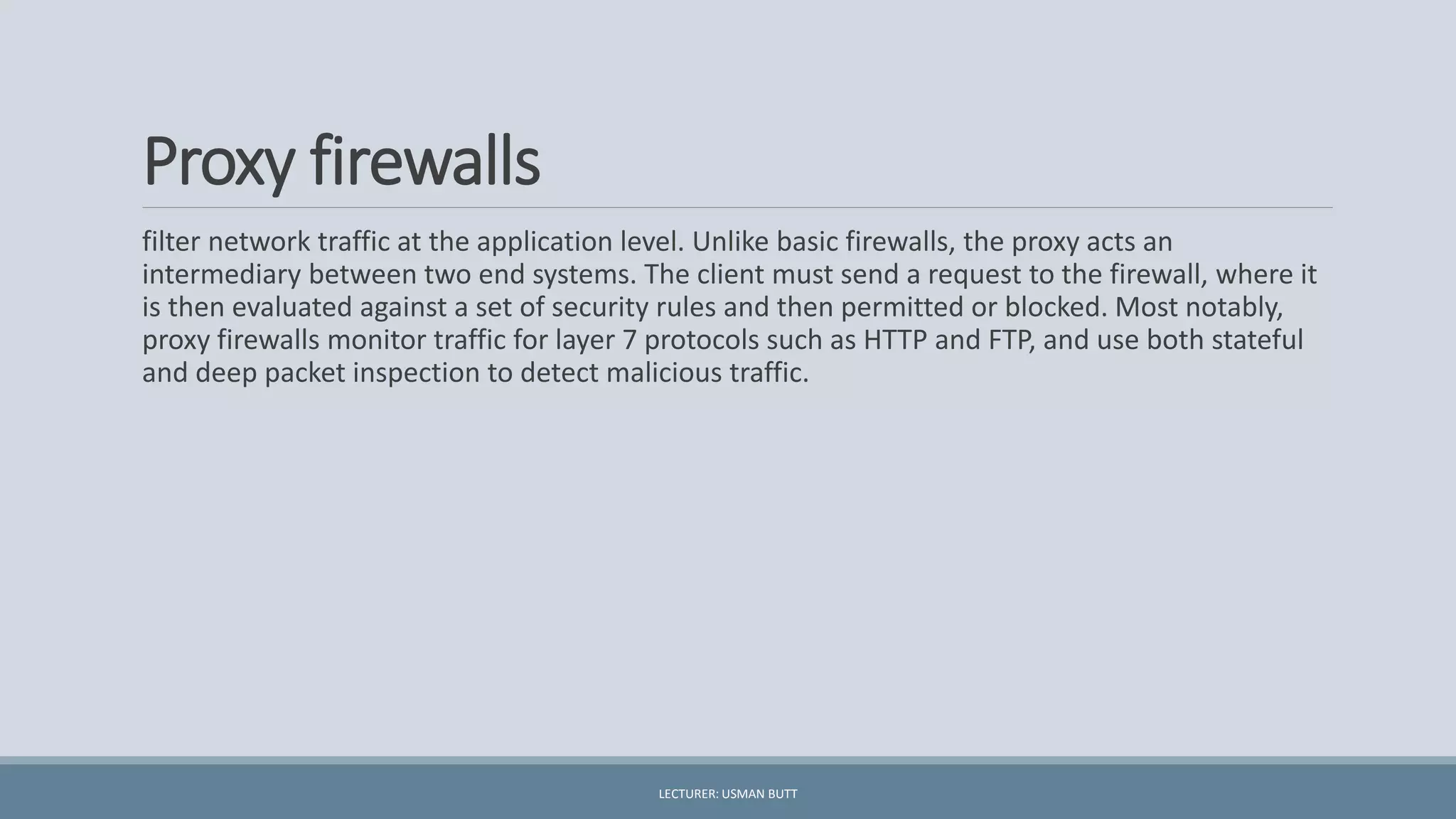 Impact to it security of incorrect configuration of firewall policies ...