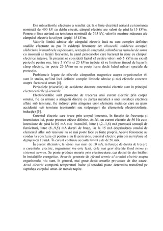 Impactul instalatiilor electrice_asupra | DOC