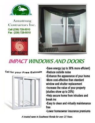 Impact Windows And Door Advertising | PDF