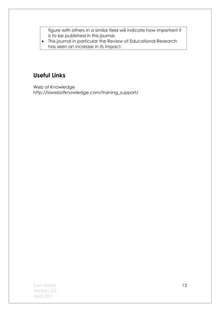 Impact workbook v2 | PDF