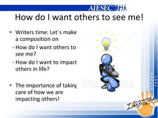 Impact your world ppt | PPT
