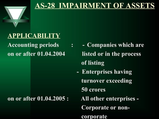 Assets Impairment Concept and brief understanding | PPT
