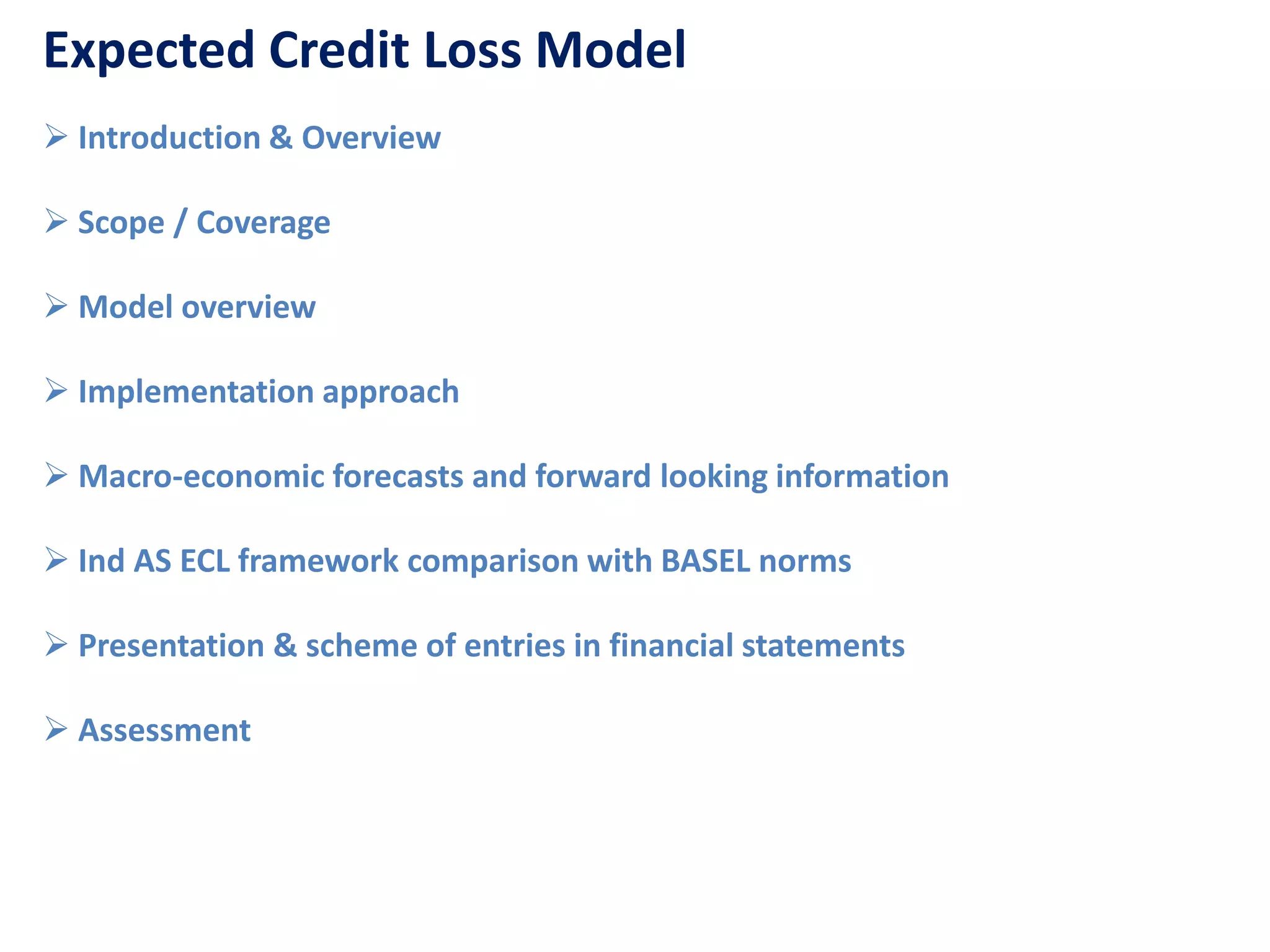IFRS 9 / Ind AS 109 Impairment of Financial Asset | PDF