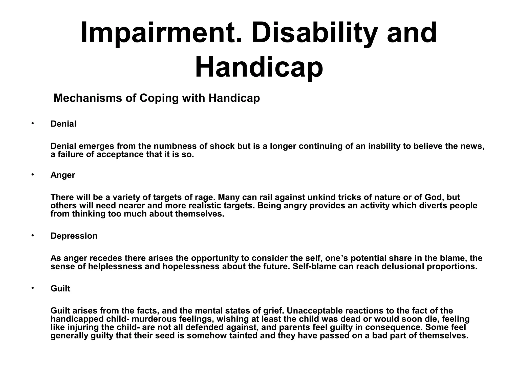Lecture 15:Impairment, disabilty & handicap-DR.Naif