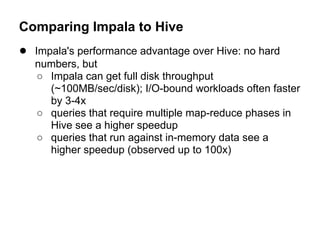 An Introduction to Impala – Low Latency Queries for Apache Hadoop | PPT