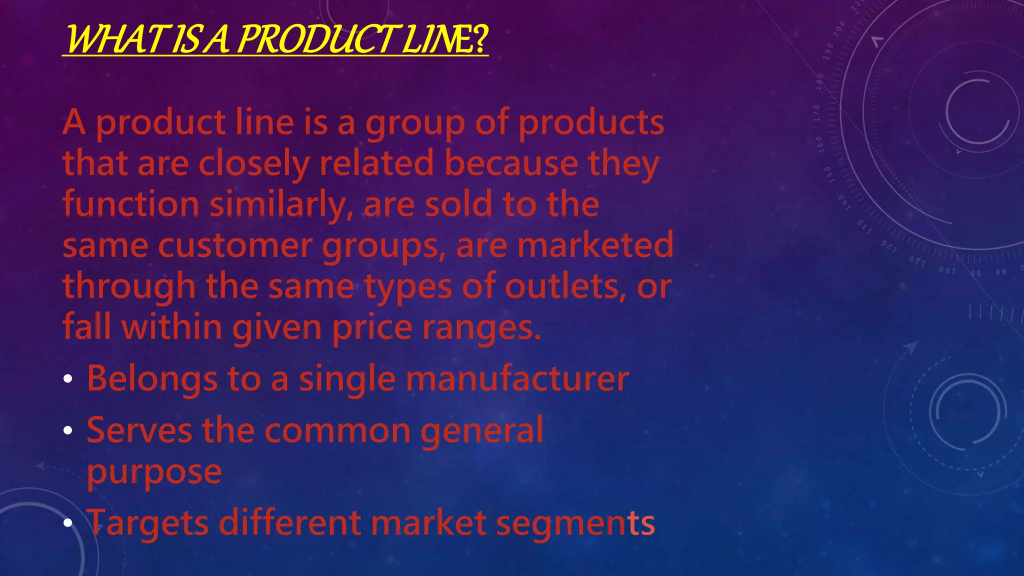 Product line decision | PPTX