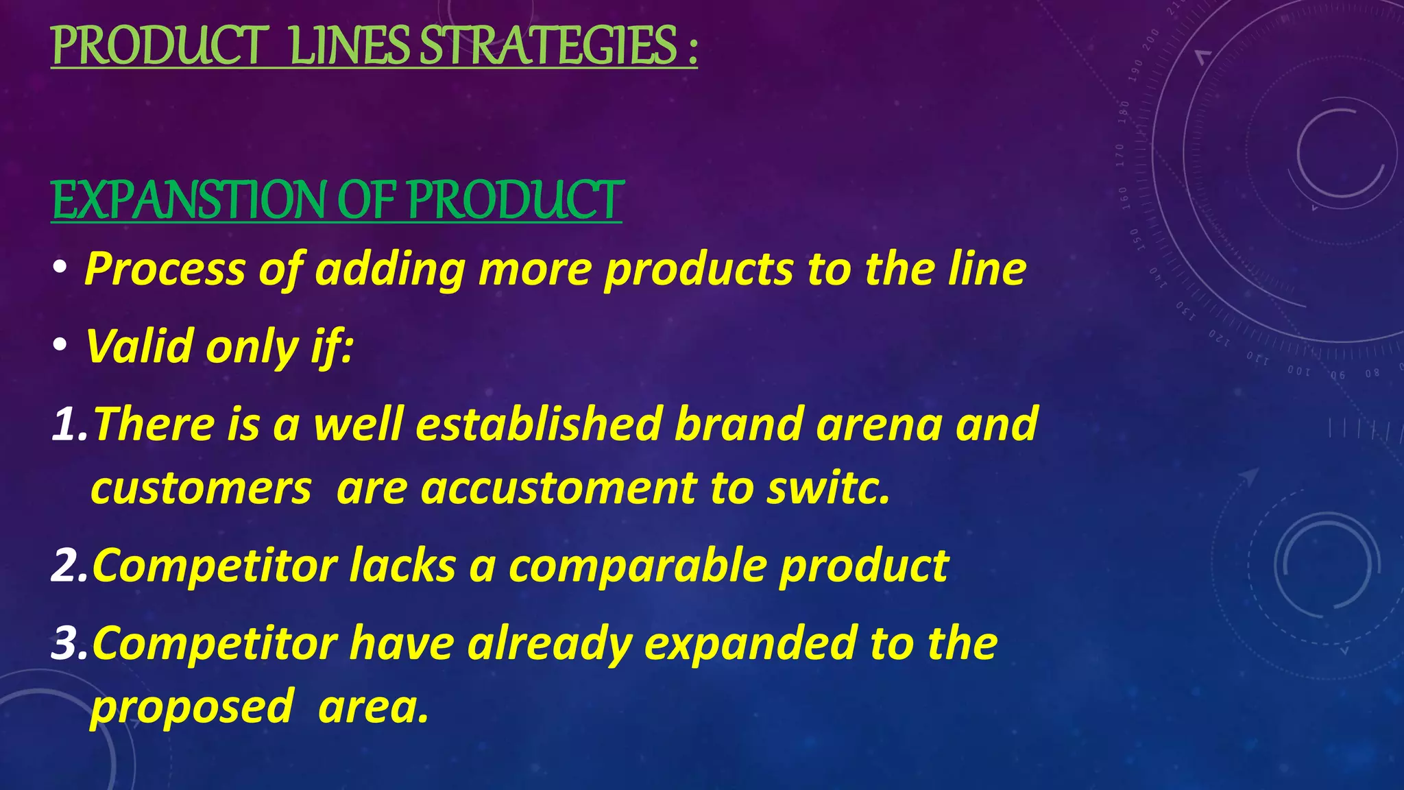 Product line decision | PPTX