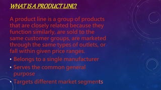Product line decision | PPTX