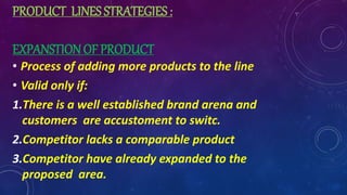 Product line decision | PPTX
