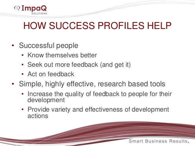 Using Success Profiles to Grow Your Business