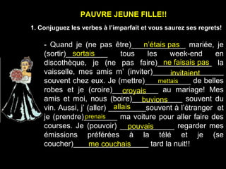 L'imparfait | PPT