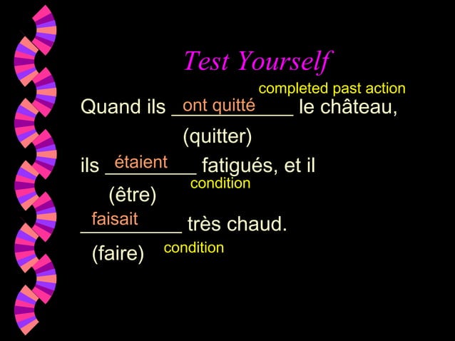Imparfait vs passe compose | PPT