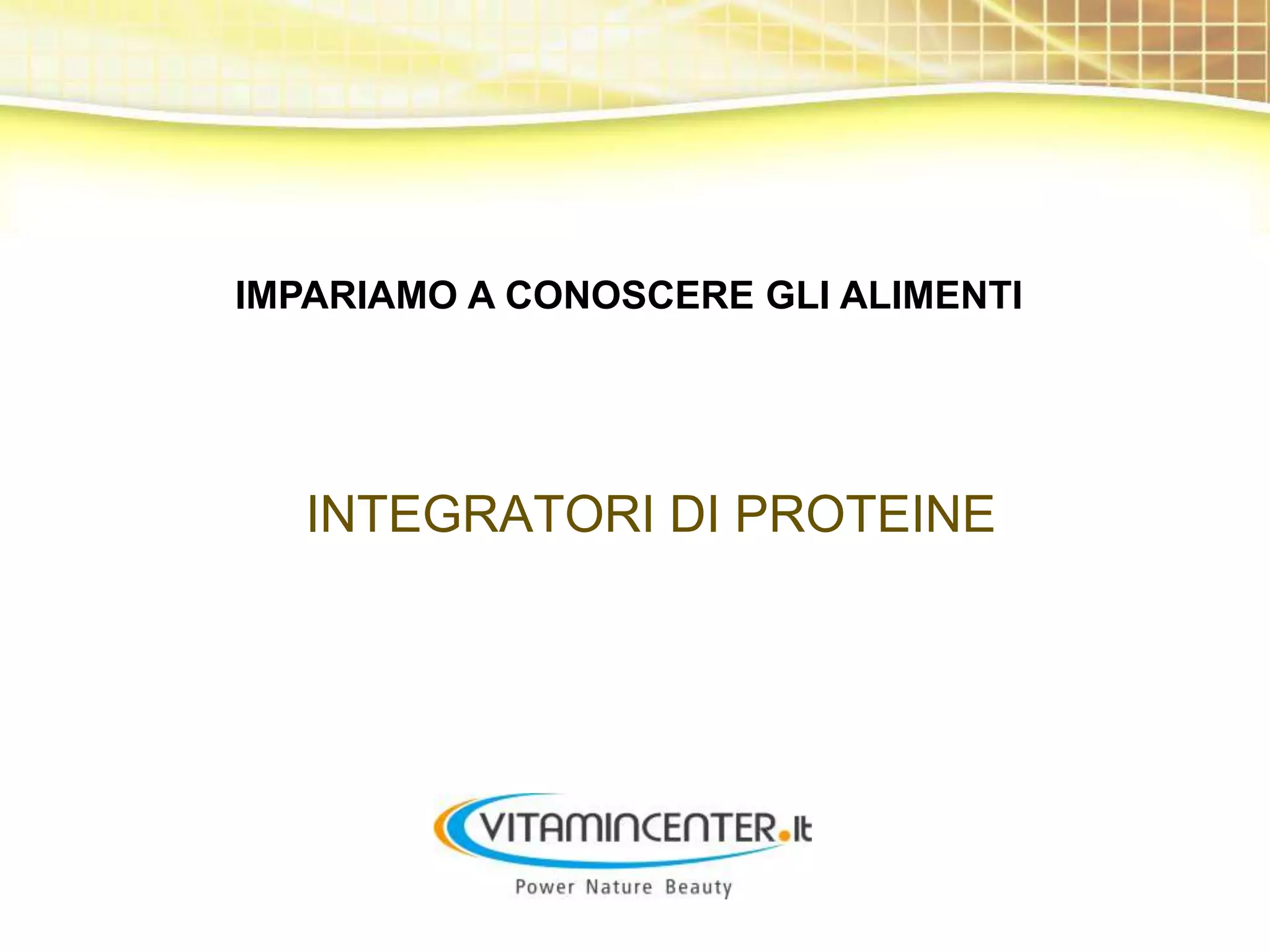 Impariamo a conoscere gli alimenti -Macro vs micro nutrienti | PPTX