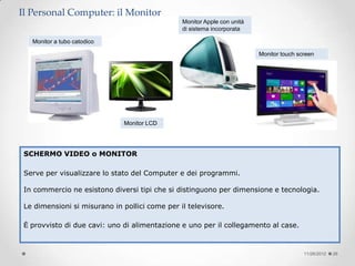 Impariamo a conoscere il pc | PPTX