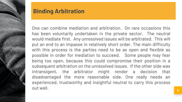 Impasse procedures | PPT