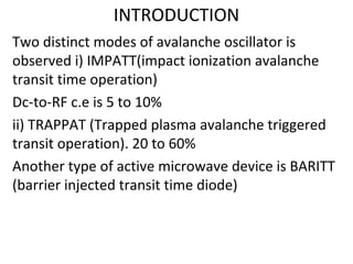 Impatt diode | PPT