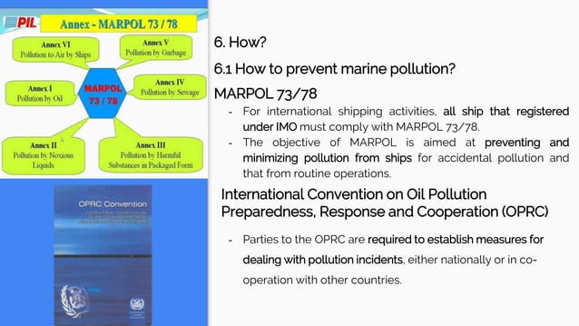 Introduction to Marine Pollution Control | PPT