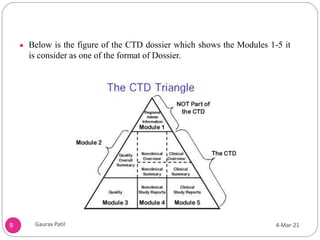 investigational medicinal product dossier and Dossier. | PPTX