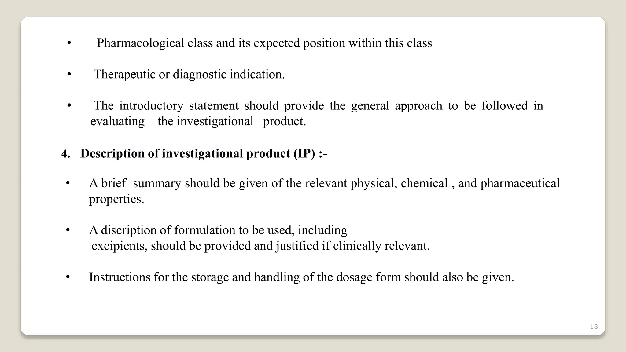 Investigation of Medicinal Product Dossier (IMPD) and Investigator ...