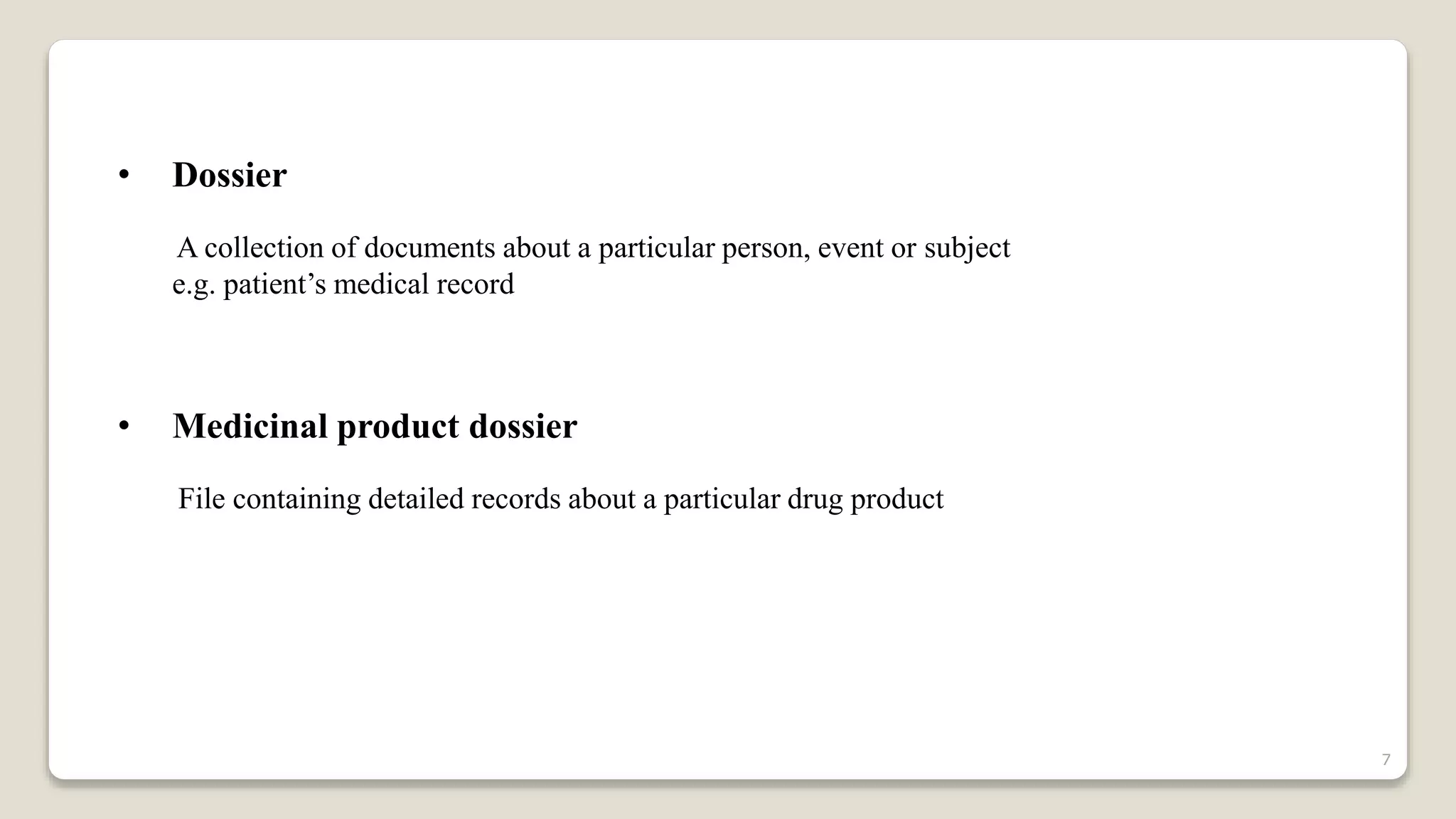 Investigation of Medicinal Product Dossier (IMPD) and Investigator ...
