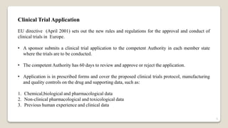 Investigation of Medicinal Product Dossier (IMPD) and Investigator ...