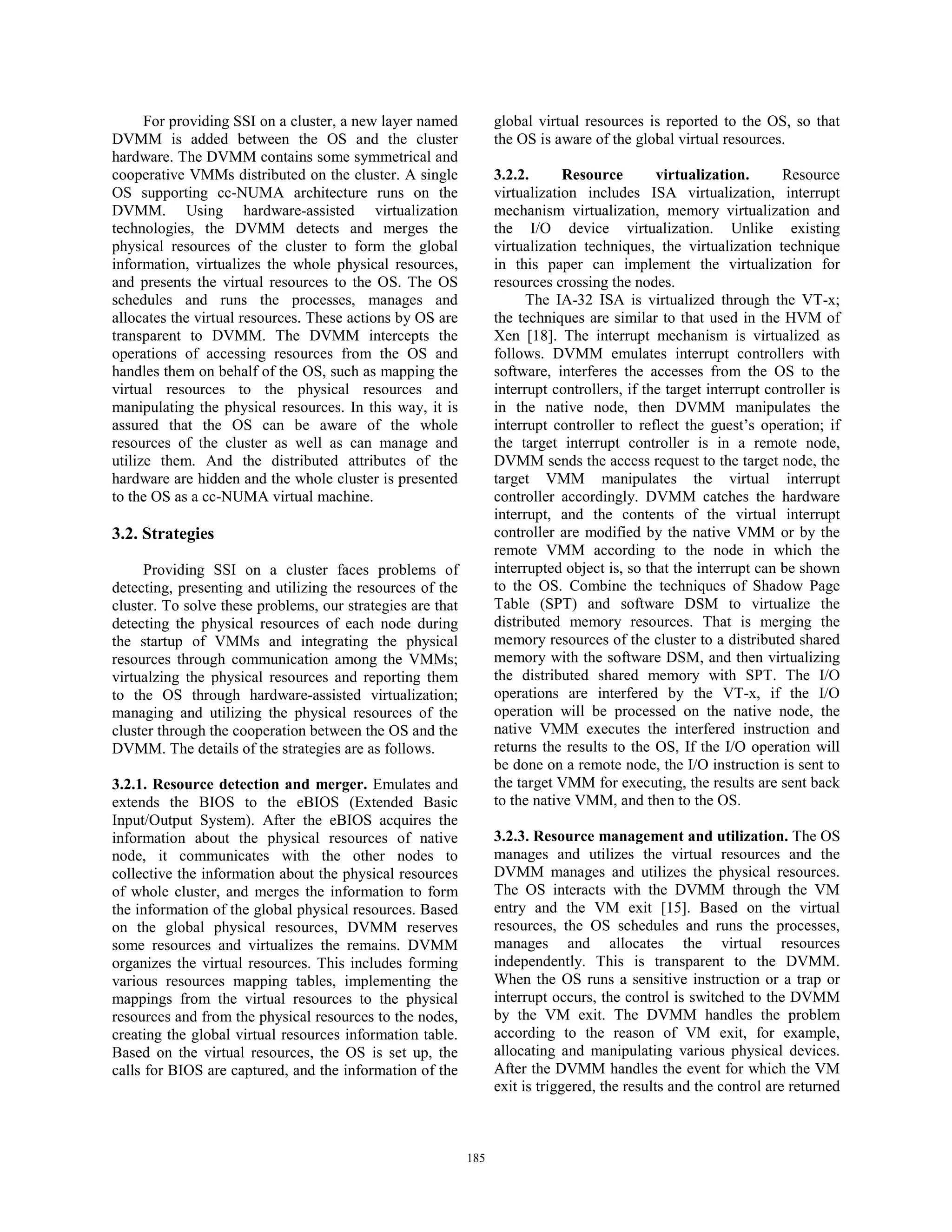 Imp (distributed vmm) | PDF