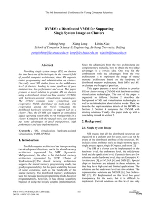 Imp (distributed vmm) | PDF