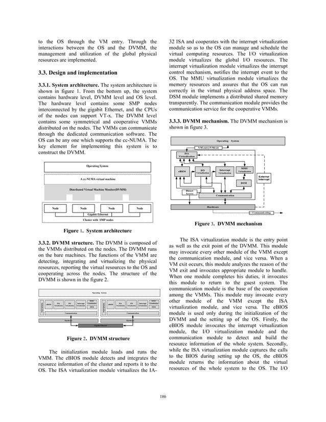 Imp (distributed vmm) | PDF