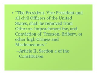 Impeachment | PDF