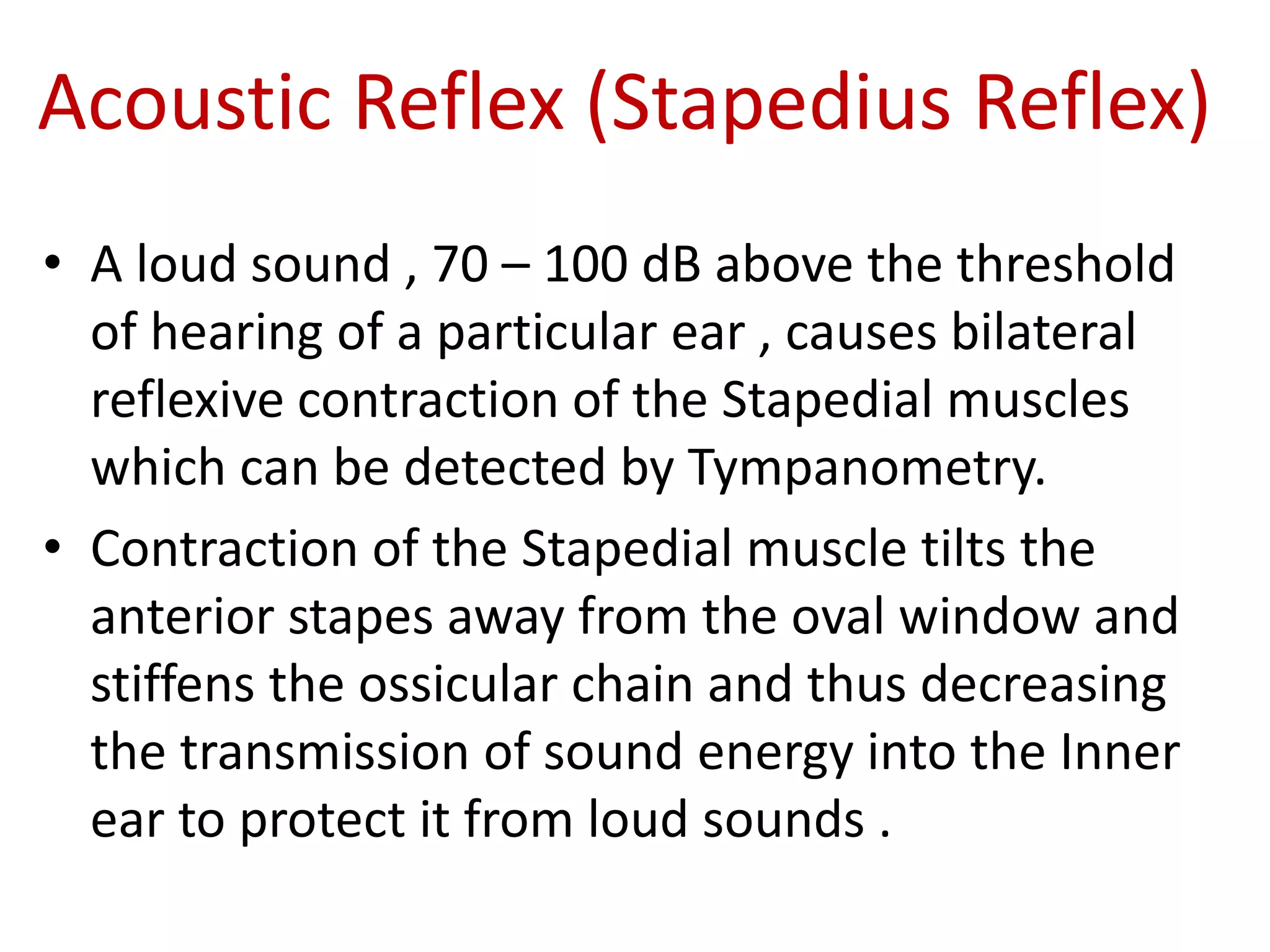 Impedance audiometry | PPTX