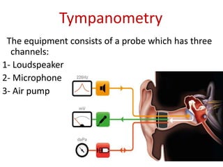 Impedance audiometry | PPTX