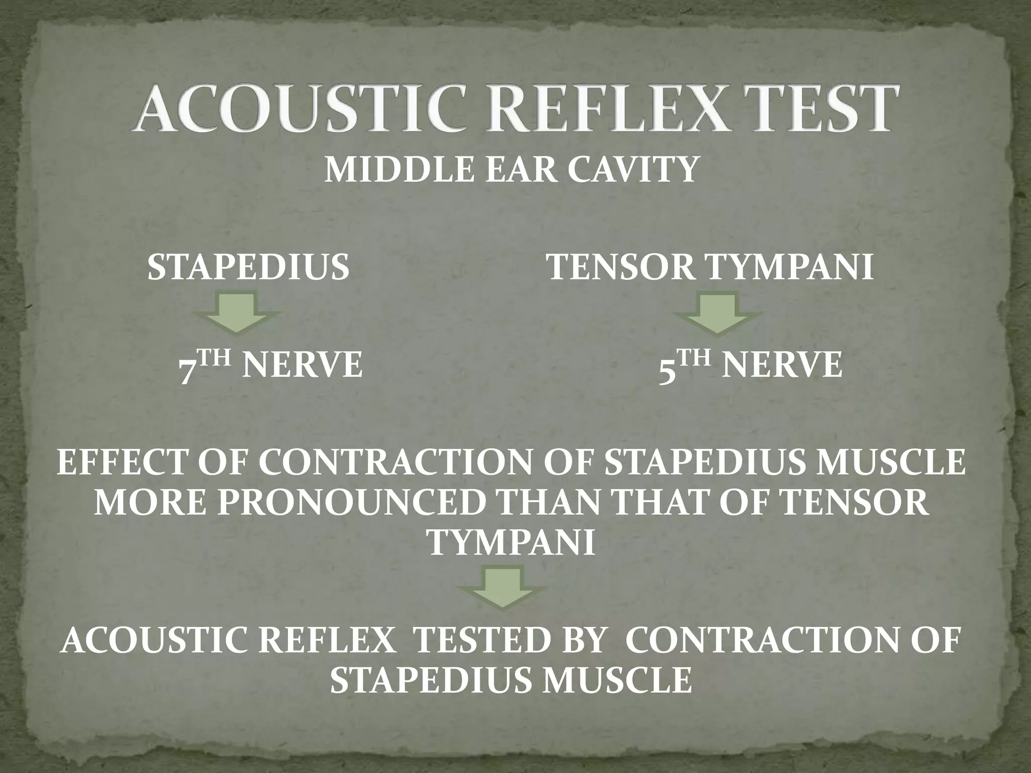 Impedance audiometry part2 | PPT