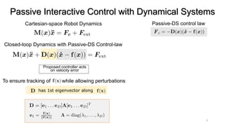 Lecture 3 - DS-based Impedance/Force Control | PDF