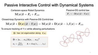 Lecture 3 - DS-based Impedance/Force Control | PDF