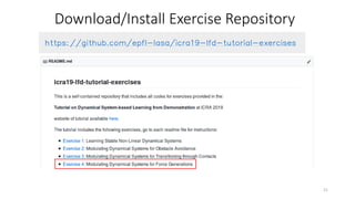 [ICRA 2019] Lecture 3: Impedance Control and Force Generation with DS | PDF