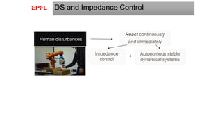 [ICRA 2019] Lecture 3: Impedance Control and Force Generation with DS | PDF