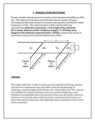 Impedance matching in awr | PDF