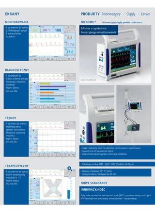 Impedancja kardiograficzna niccomo | PDF