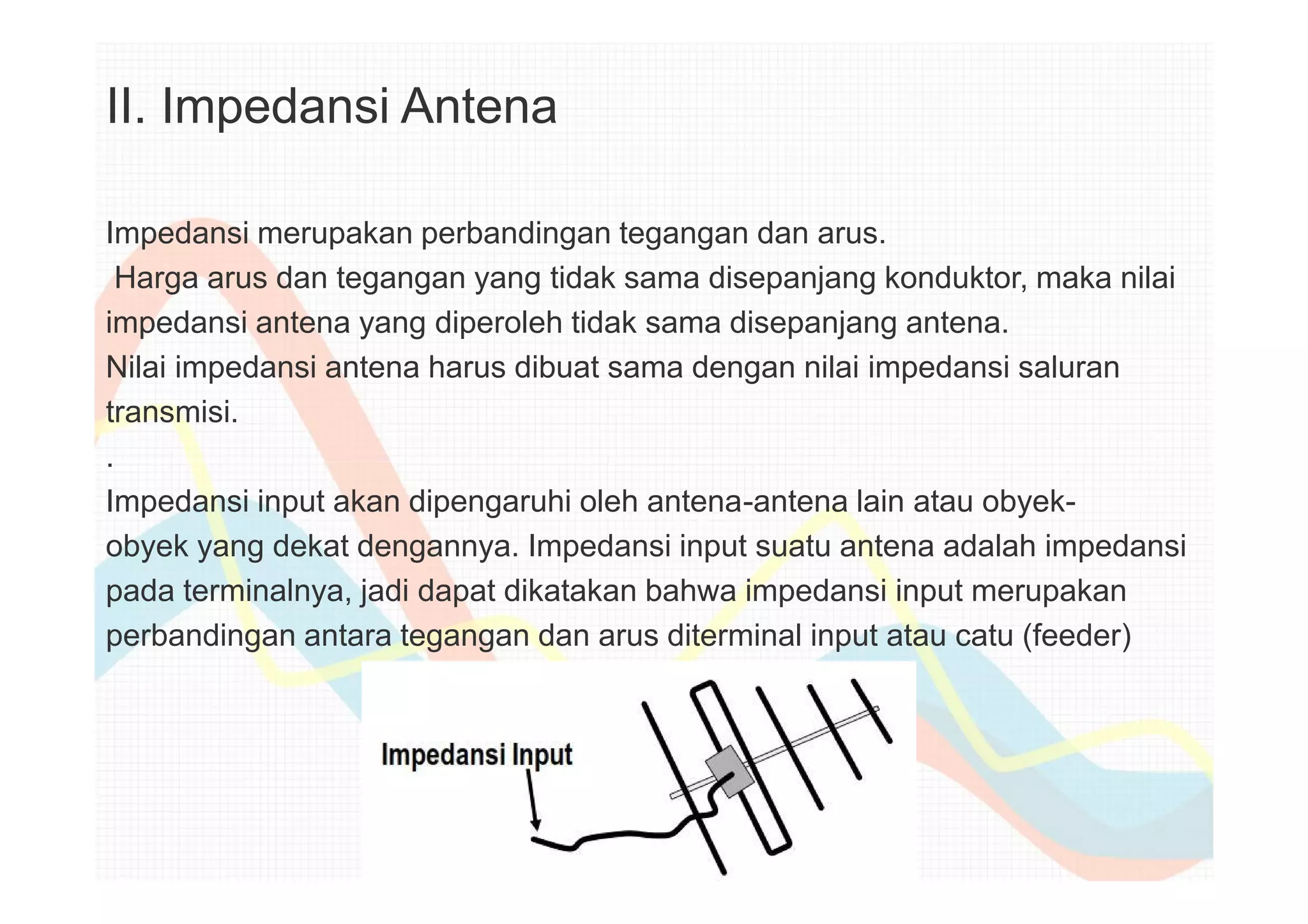 Impedansi Antena Oleh Risdawati Hutabarat | PDF