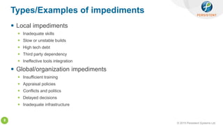 Impediments: Silent killer of agile teams | PPTX