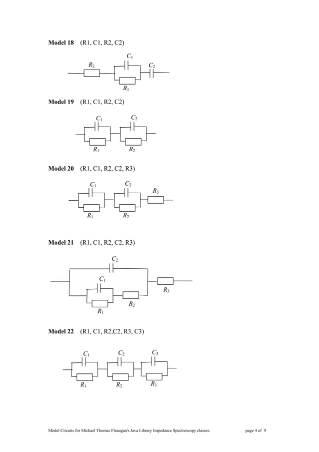 Imped speccircuitmodels | PDF