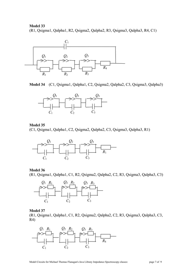 Imped speccircuitmodels | PDF