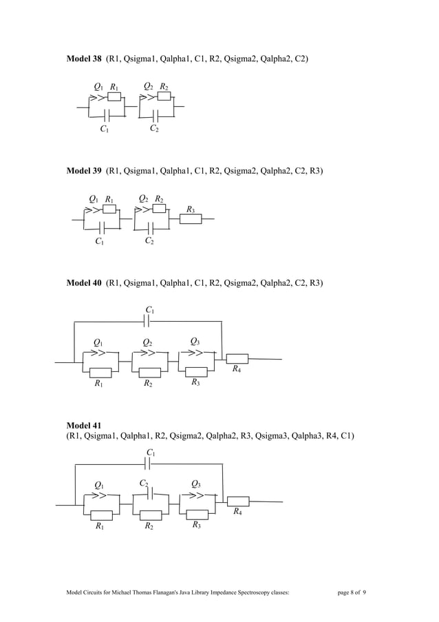 Imped speccircuitmodels | PDF