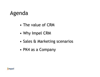 Impel CRM Overview | PDF