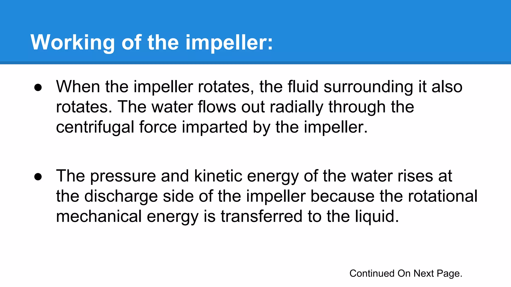 Impeller – the soul of the centrifugal pump | PDF