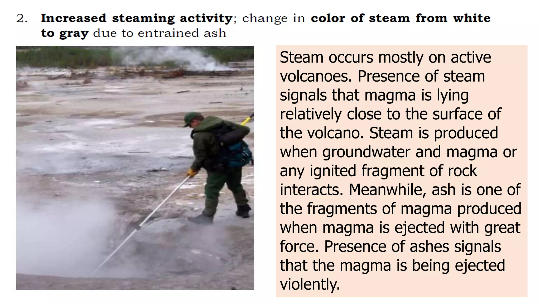 IMPENDING SIGNS OF VOLCANIC ERUPTION.pptx